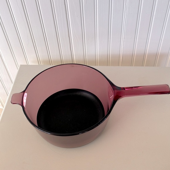 Visions | Kitchen | Visions 2 2 Quart Cranberry Cooking Pot With Teflon ...